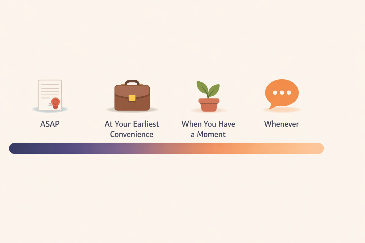 "At Your Earliest Convenience" Meaning | GrammarBuddy